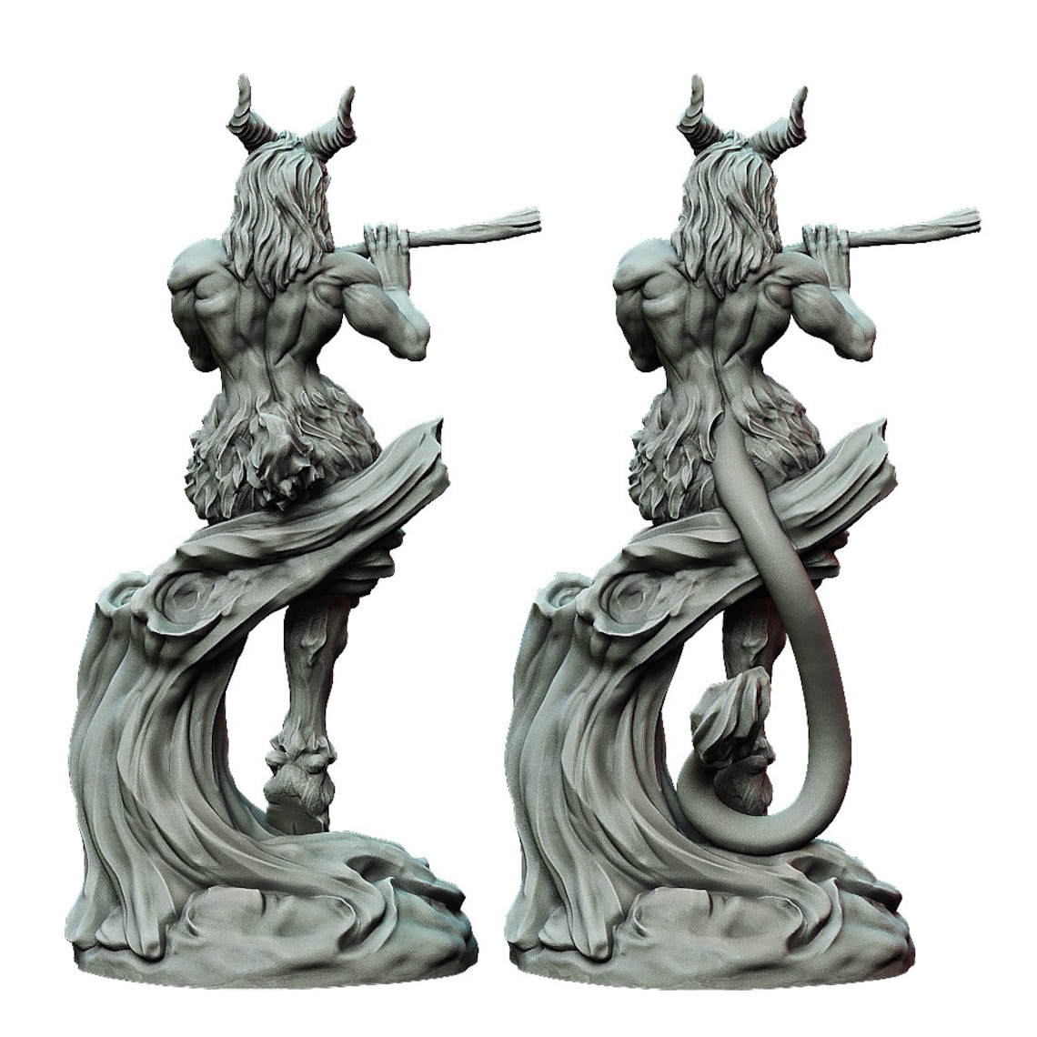 Satyr Miniature for Dungeons and Dragons Pathfinder - Etsy