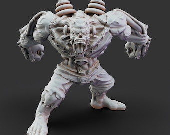 Prototype Frankenstein's Monster NPC / Boss Mini Unpainted Mini for ...