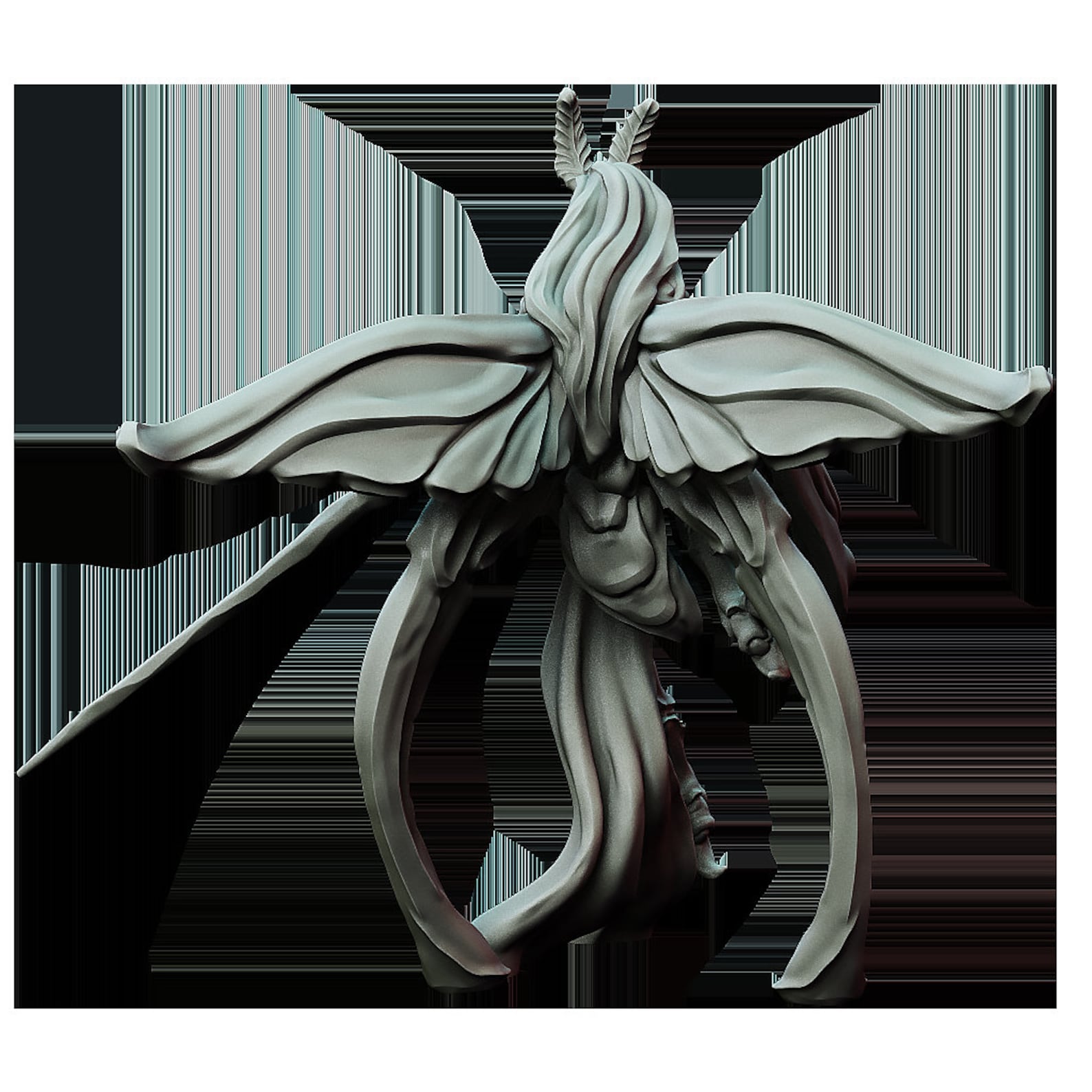 Moth Knight Miniature for Dungeons and Dragons - Etsy