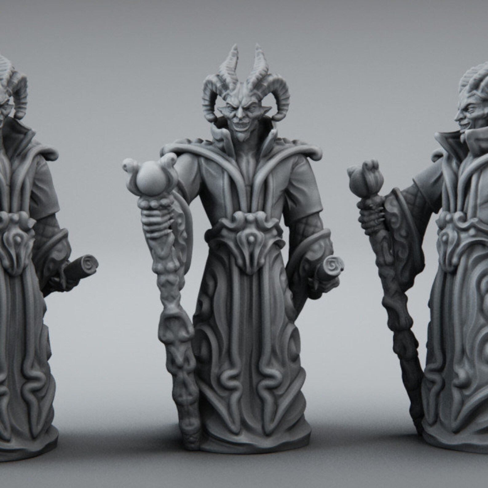 Asmodeus Miniature for Dungeons and Dragons - Etsy