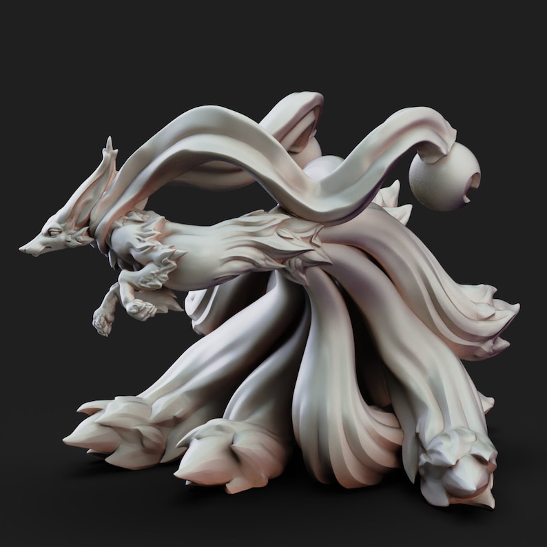 Wind Fox Model for Dungeons and Dragons - Etsy
