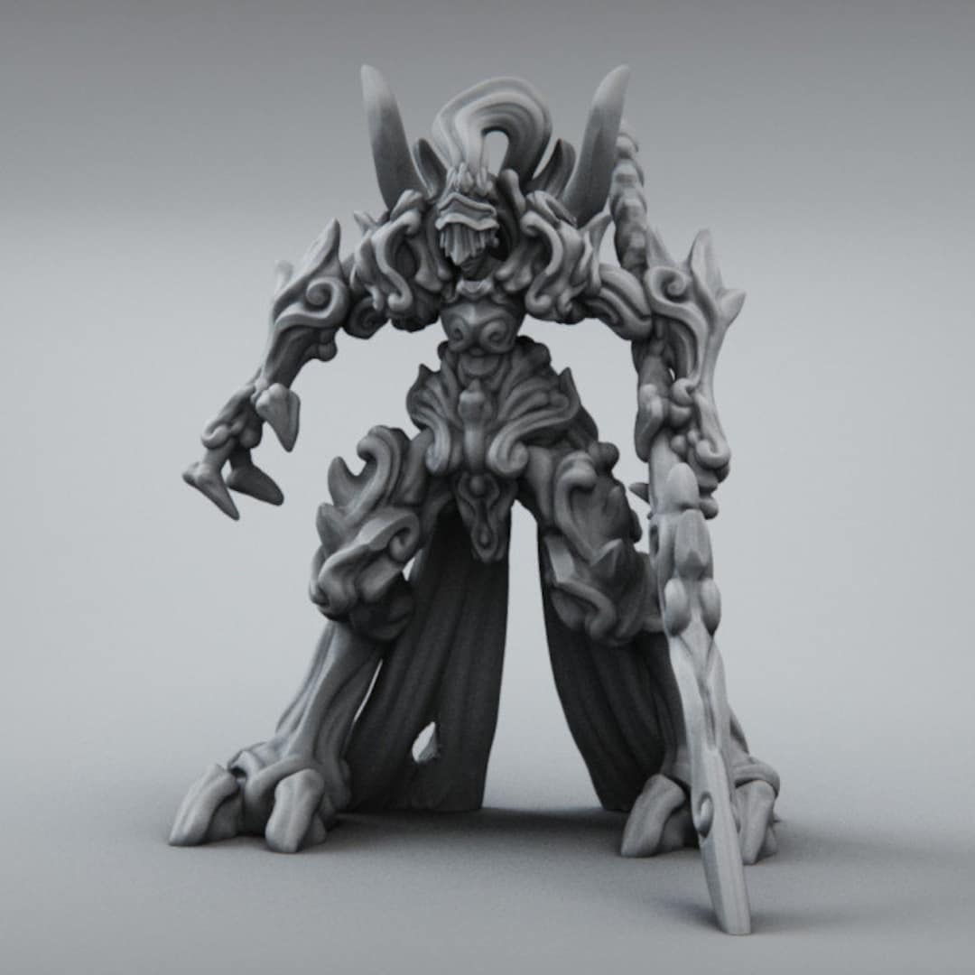 Dread Knight Miniature for Dungeons and Dragons - Etsy