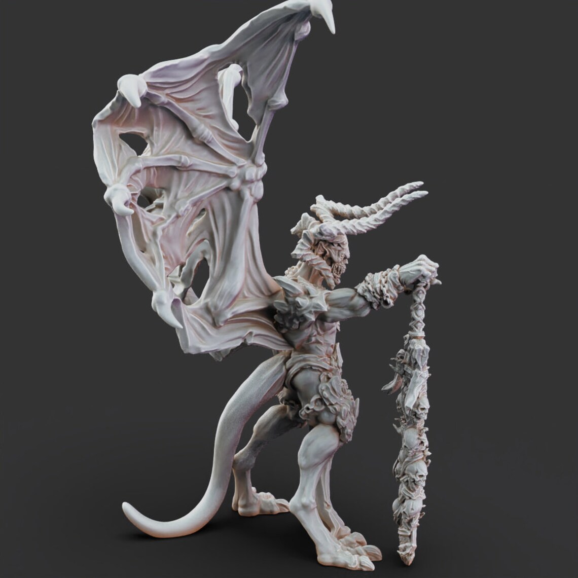 Demon Lord Miniature for Dungeons and Dragons - Etsy