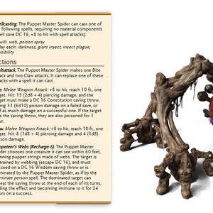 Reanimated Puppet Master, Spider Form for Dungeons and Dragons ...