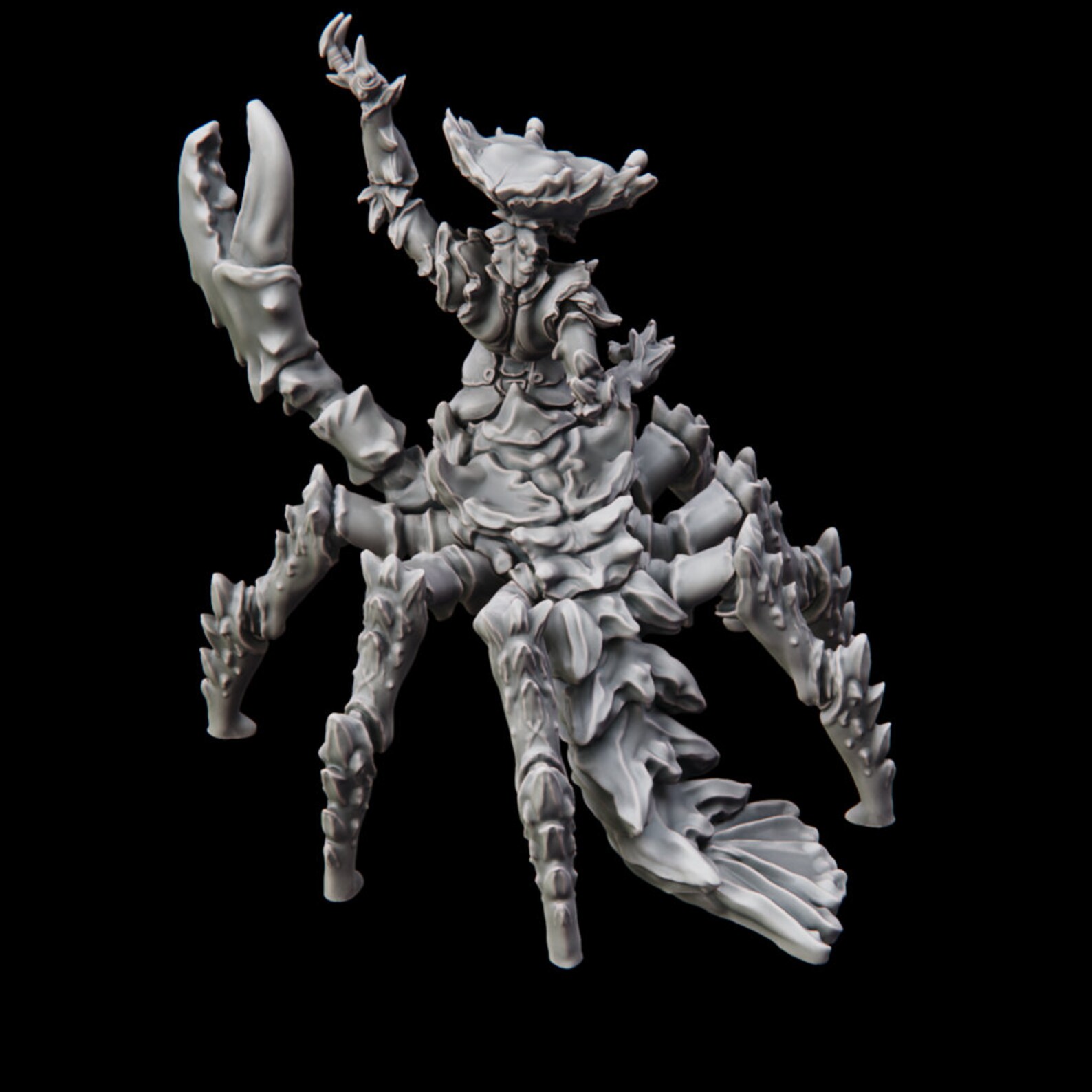 Queen of the Maelstrom Miniature for Dungeons and Dragons | Etsy