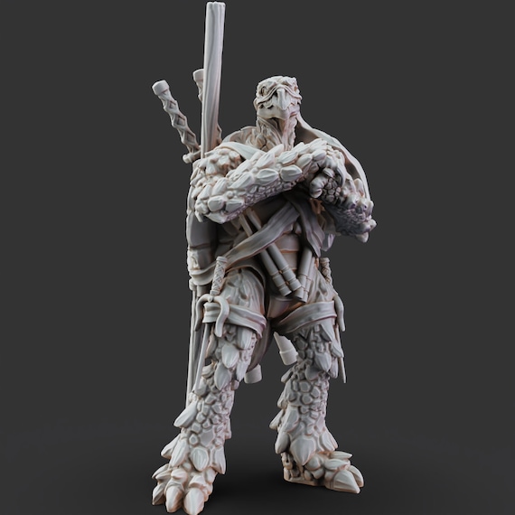 Ninja Tortle asenaru Model for Dungeons and - Etsy