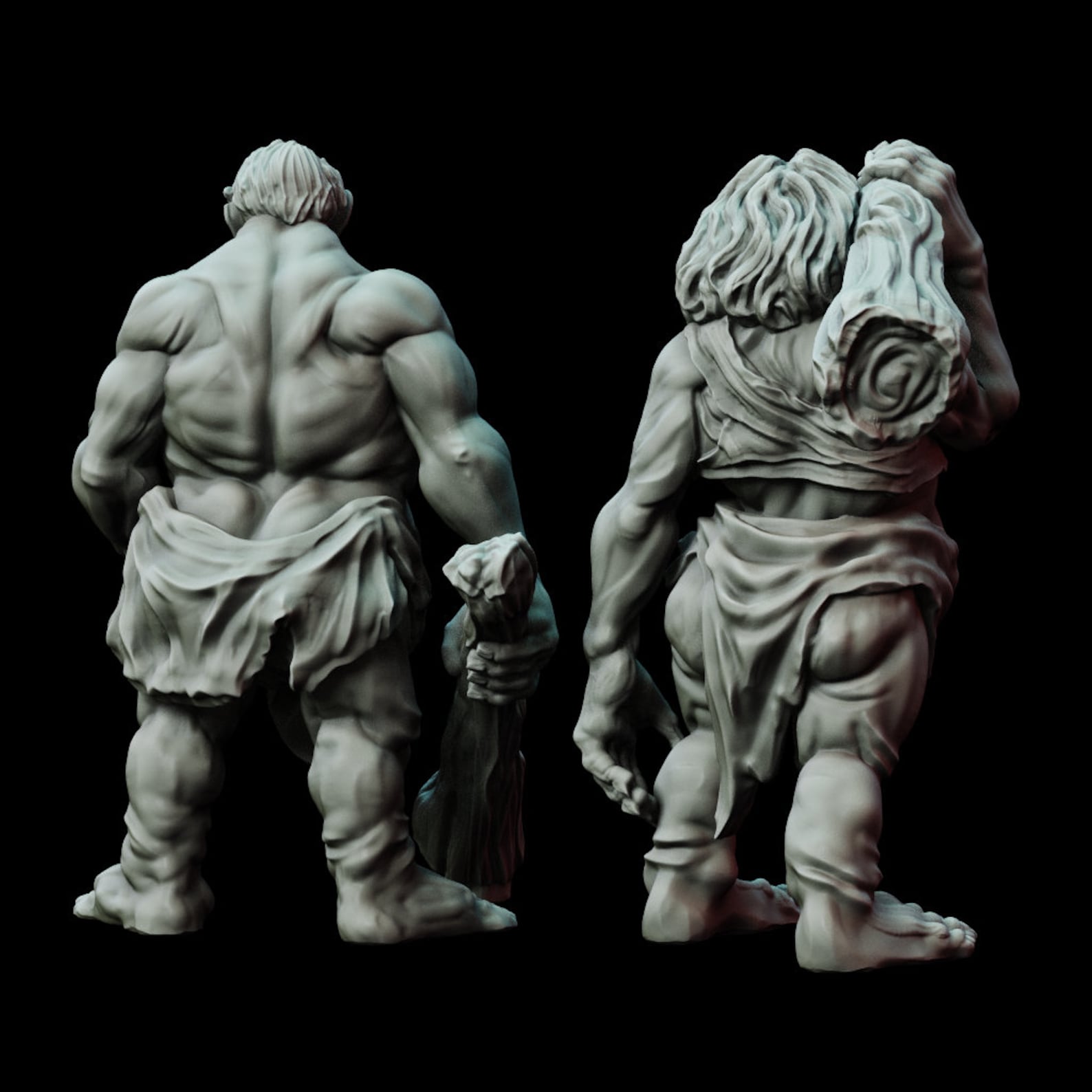 Hill Giant Miniature for Dungeons and Dragons - Etsy