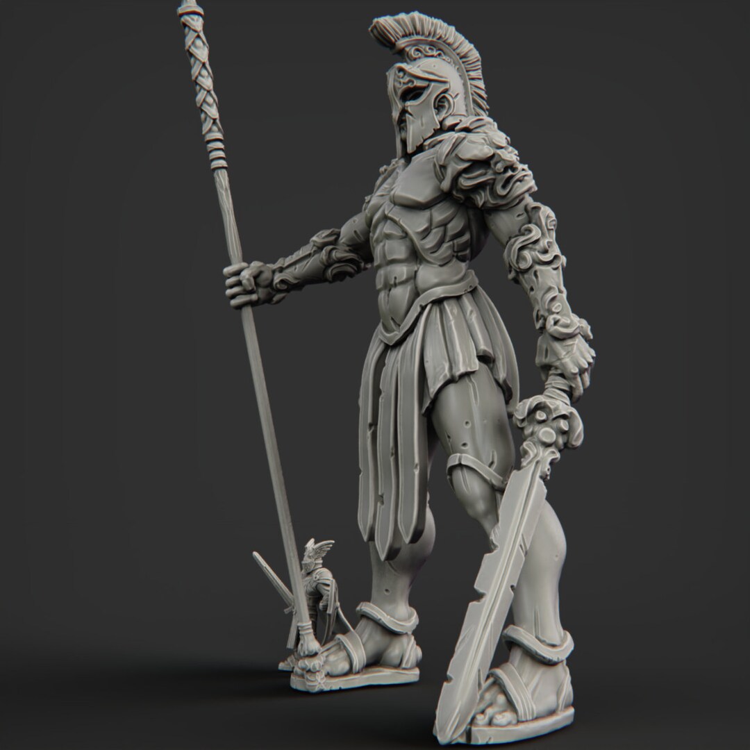 MASSIVE Colossus Model for Dungeons and Dragons (236mm in Height) - Etsy