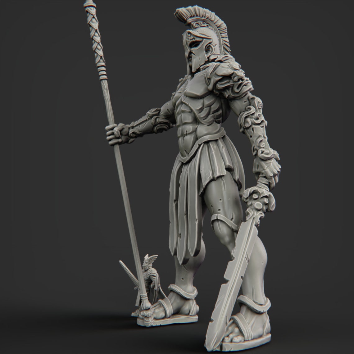 MASSIVE Colossus Model for Dungeons and Dragons 236mm in - Etsy