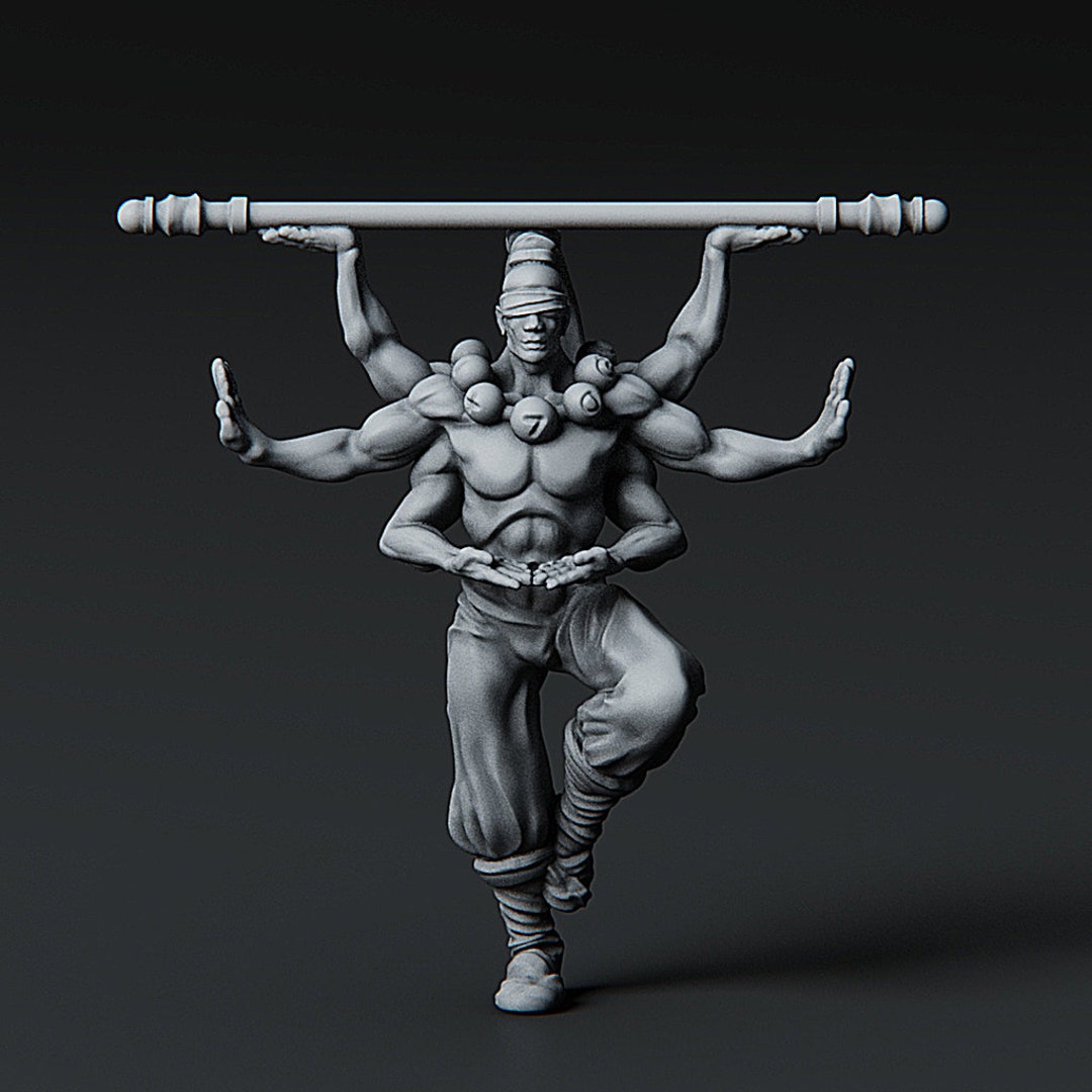 Asura Miniature for Dungeons and Dragons - Etsy
