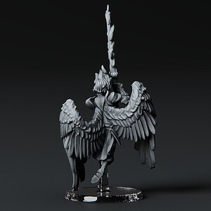 Deva Female Miniature for Dungeons and Dragons | Pathfinder - Etsy