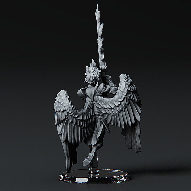 Deva Female Miniature for Dungeons and Dragons Pathfinder | Etsy