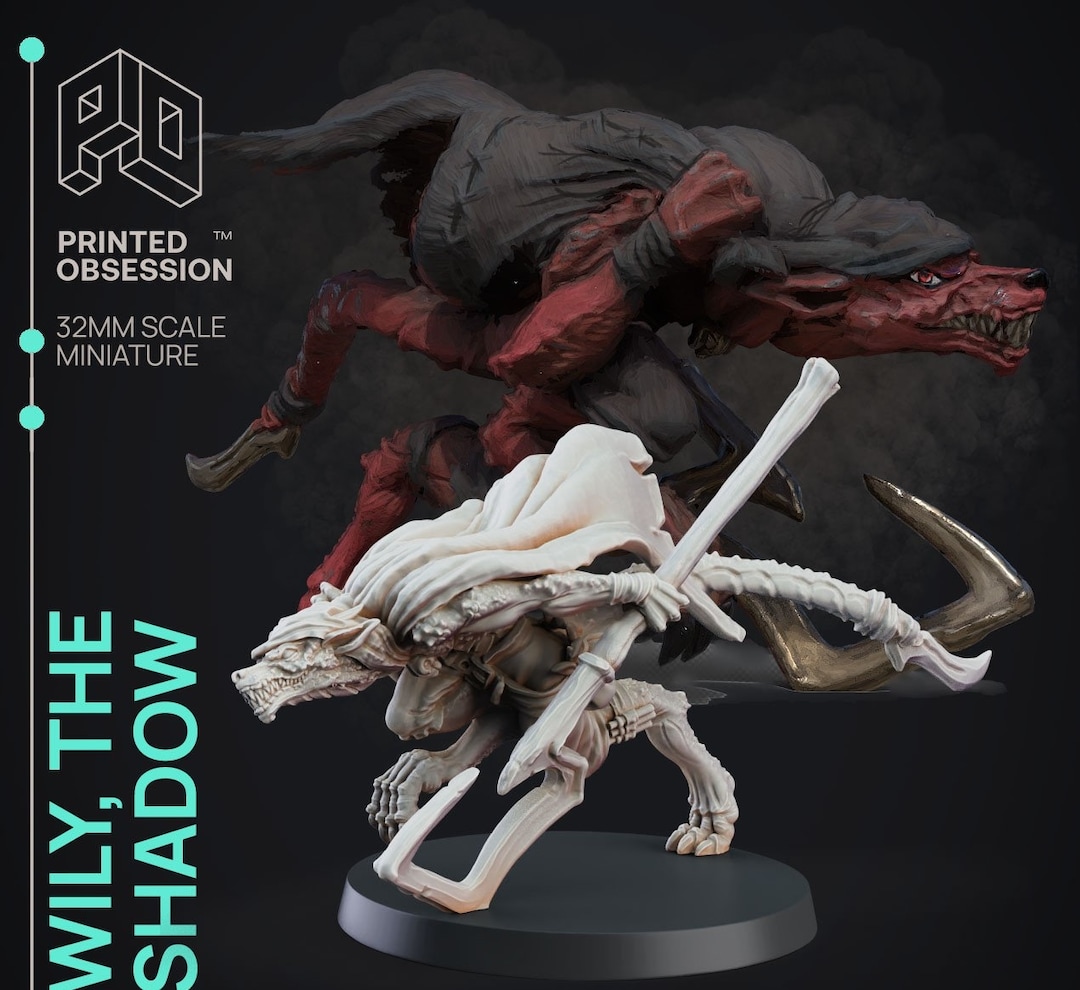 Wily, the Shadow for Dungeons and Dragons | Pathfinder - Etsy