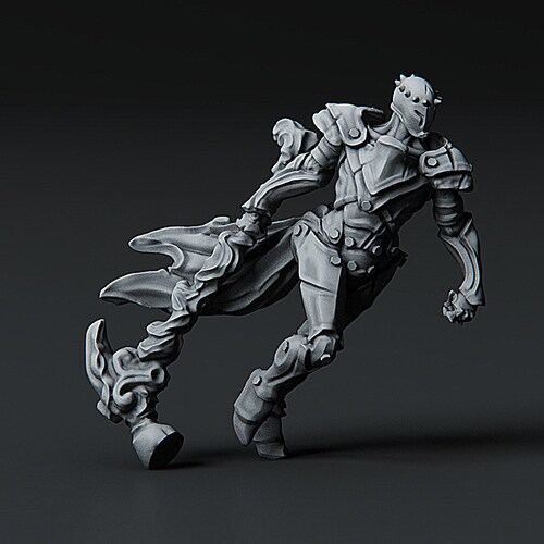 Steel Defender Ram Miniature for Dungeons and Dragons - Etsy