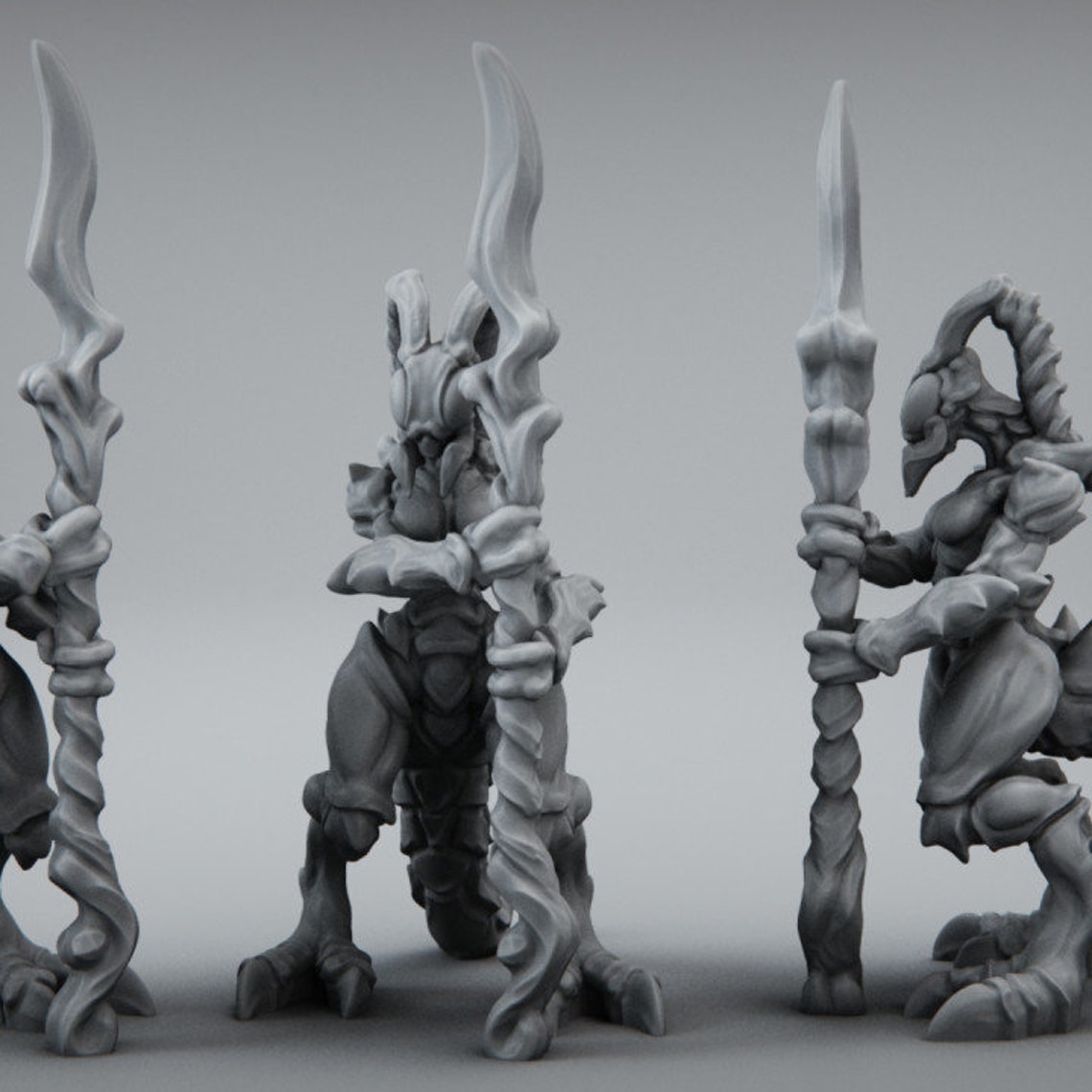 2-pack Ice Devil miniatures for Dungeons and Dragons | Etsy