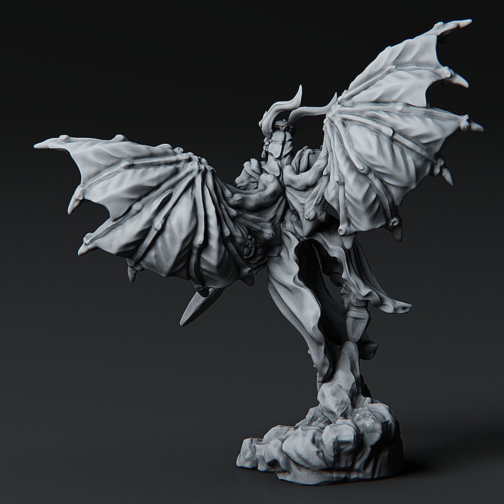 Bahamut Avatar Miniature for Dungeons and Dragons | Etsy