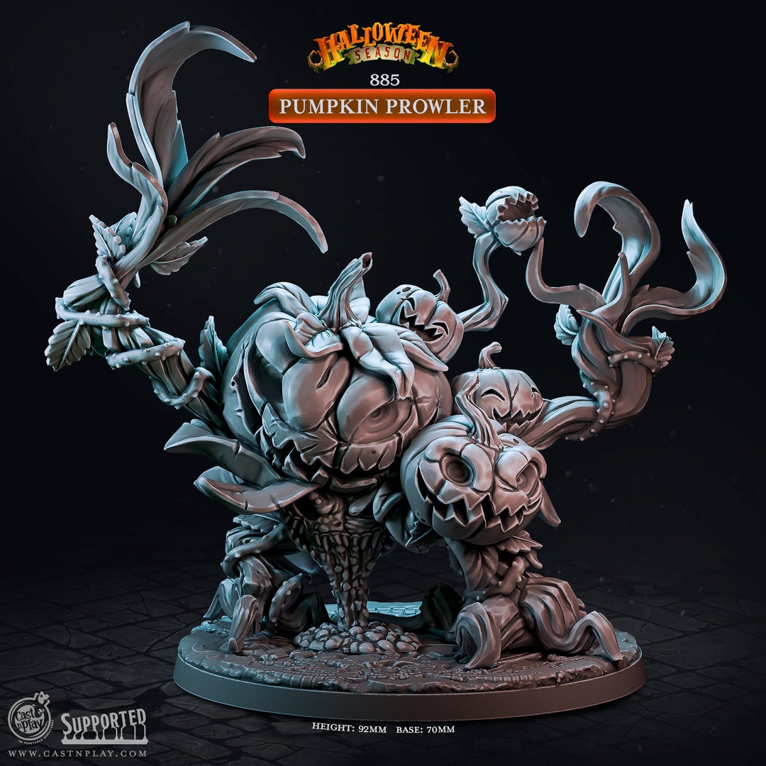 Pumpkin Prowler for Dungeons and Dragons | Pathfinder - Etsy