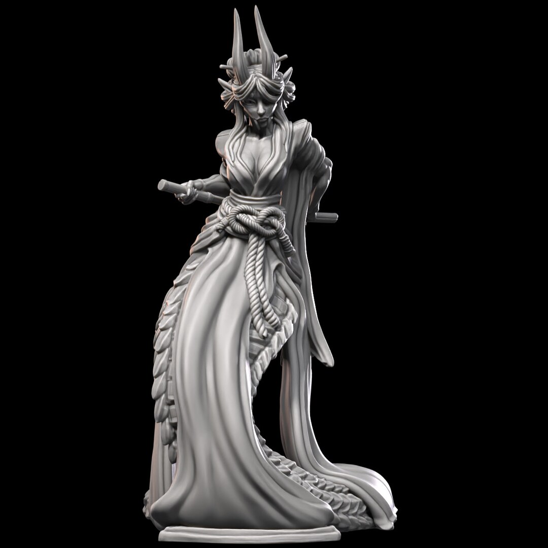 Half Snake Yokai by Printed Obsession - Etsy