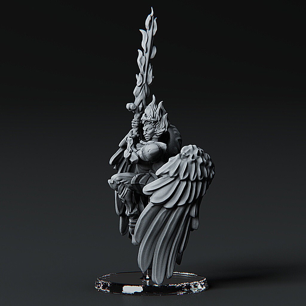 Deva Female Miniature for Dungeons and Dragons Pathfinder | Etsy