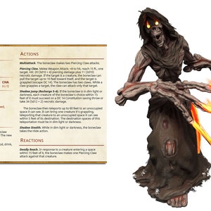 Bone Claw Model for Dungeons and Dragons - Etsy