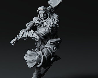 Deva Male Miniature for Dungeons and Dragons Pathfinder | Etsy