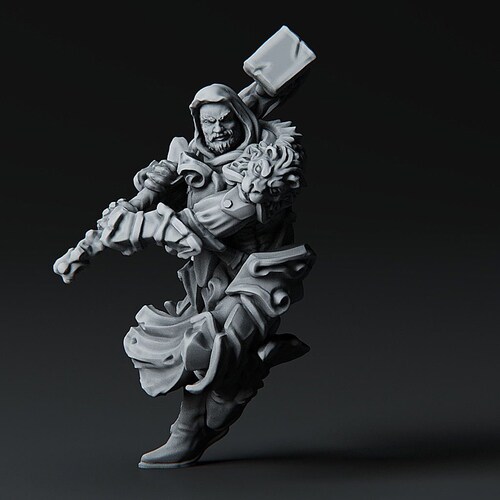 Steel Defender Eagle Miniature for Dungeons and Dragons - Etsy