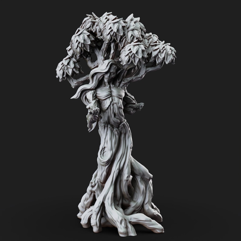 Male Dryad Miniature for Dungeons and Dragons - Etsy