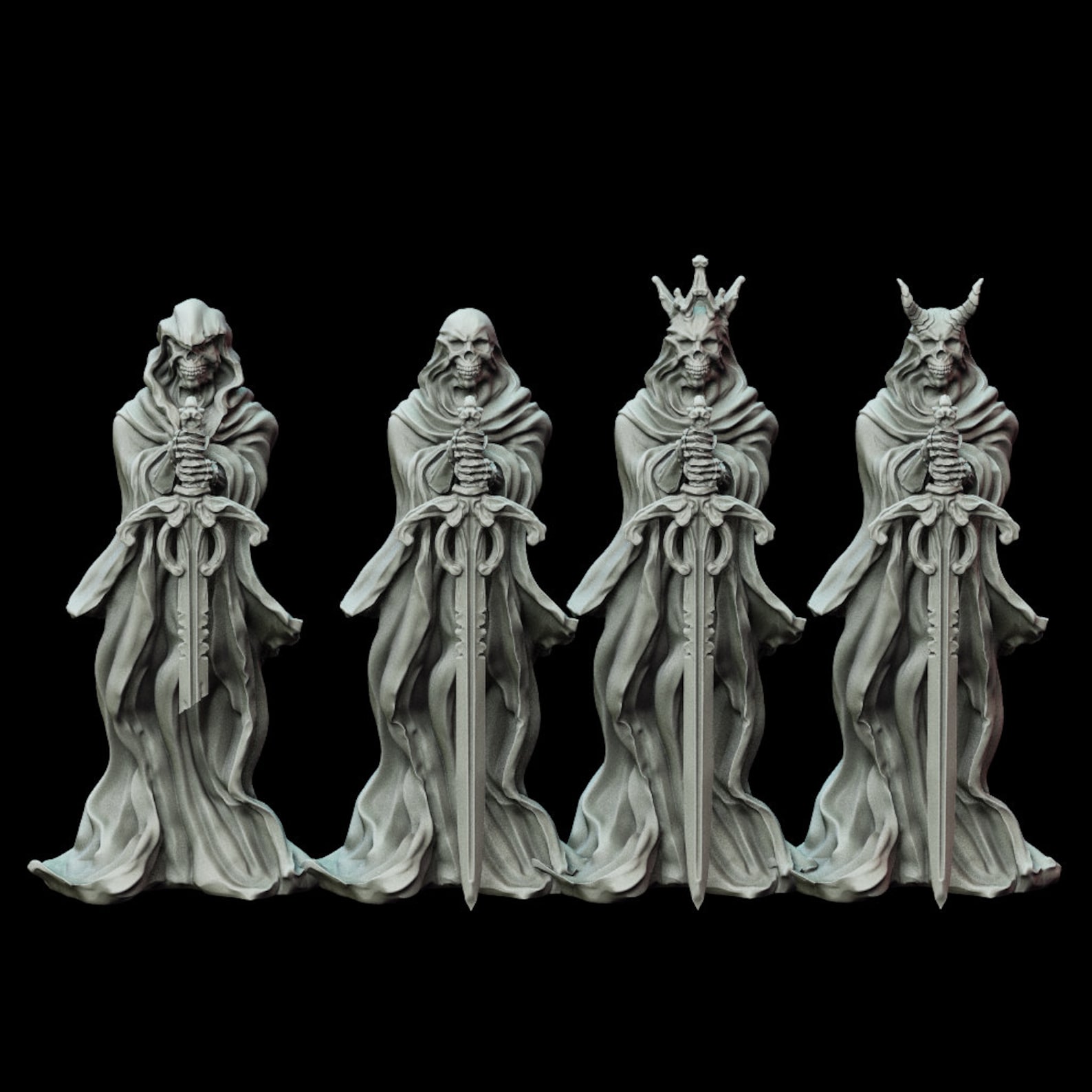 Sword Wraith miniature for Dungeons and Dragons | Etsy