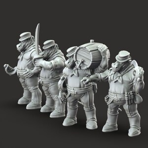 Giff Sailors Models for Dungeons and Dragons - Etsy