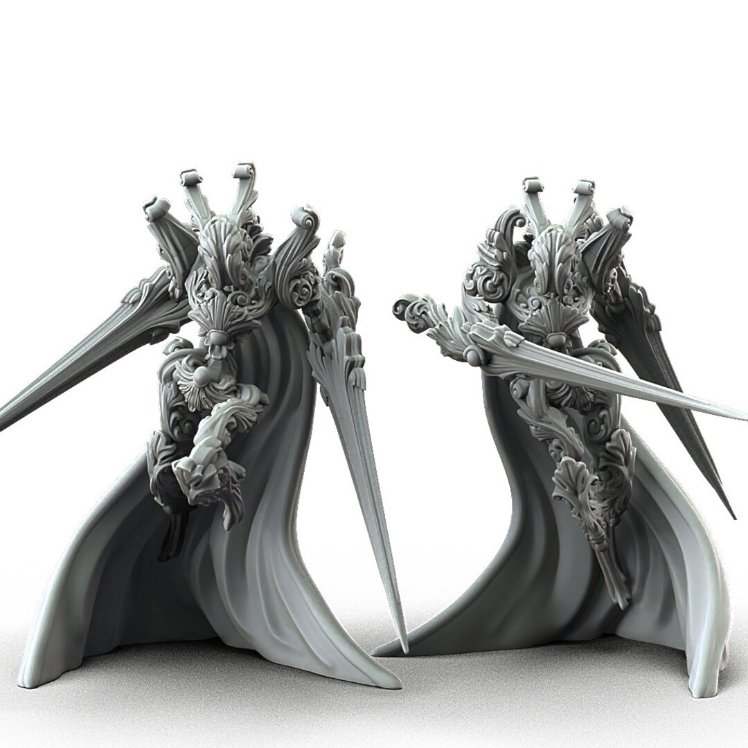 Gilded Knight Models for Dungeons and Dragons | Pathfinder - Etsy