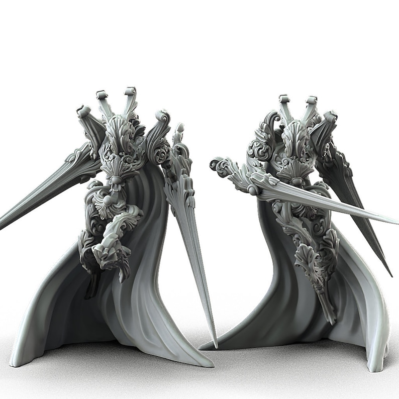 Gilded Knight Models for Dungeons and Dragons Pathfinder - Etsy