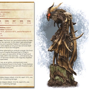 Mothman Model for Dungeons and Dragons - Etsy