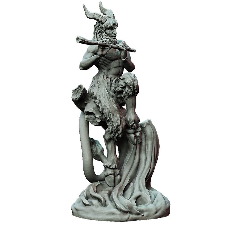 Satyr Miniature for Dungeons and Dragons Pathfinder - Etsy