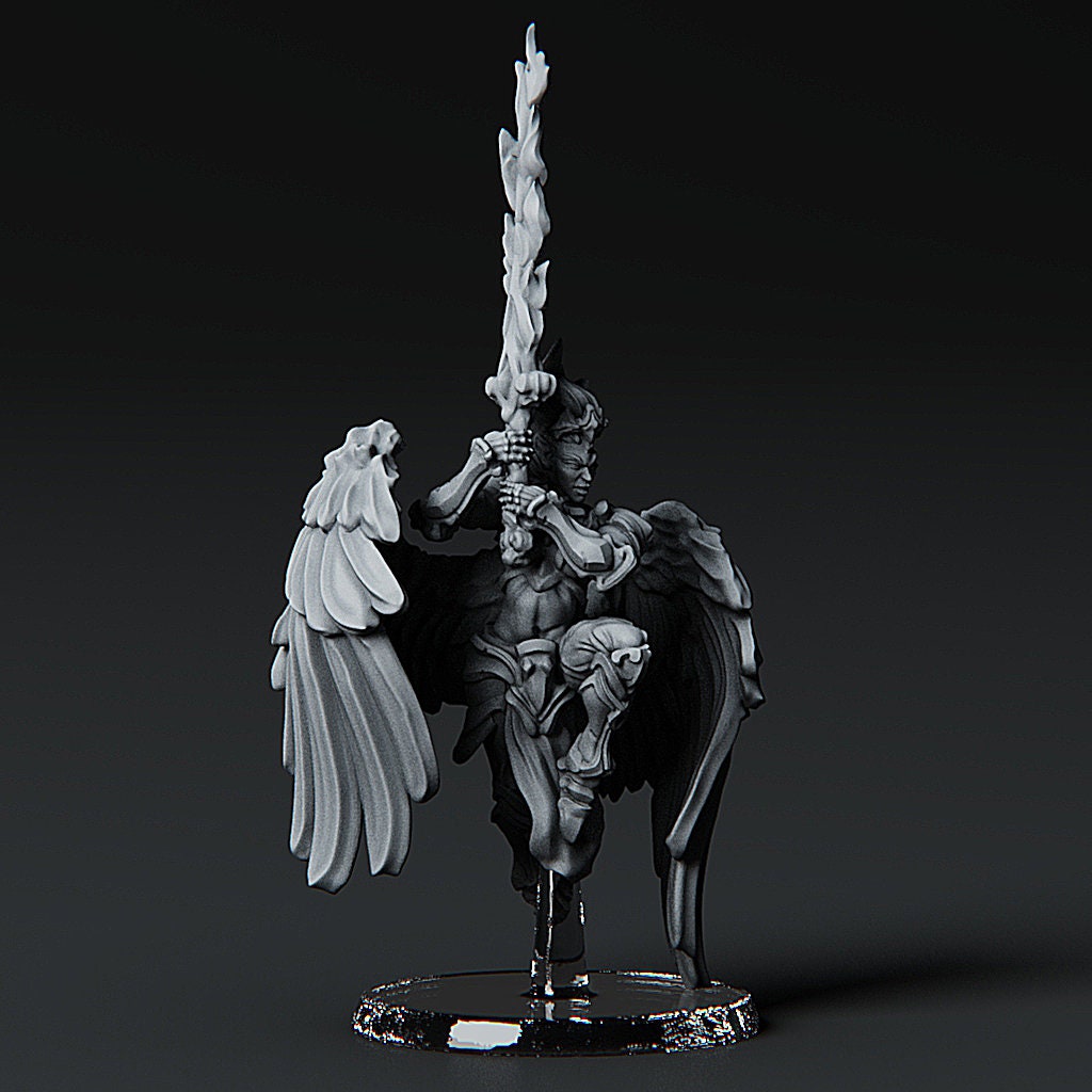 Deva Female Miniature for Dungeons and Dragons Pathfinder | Etsy