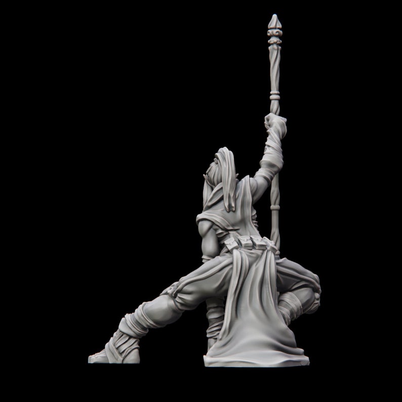 Gith Monk Miniature for Dungeons and Dragons - Etsy