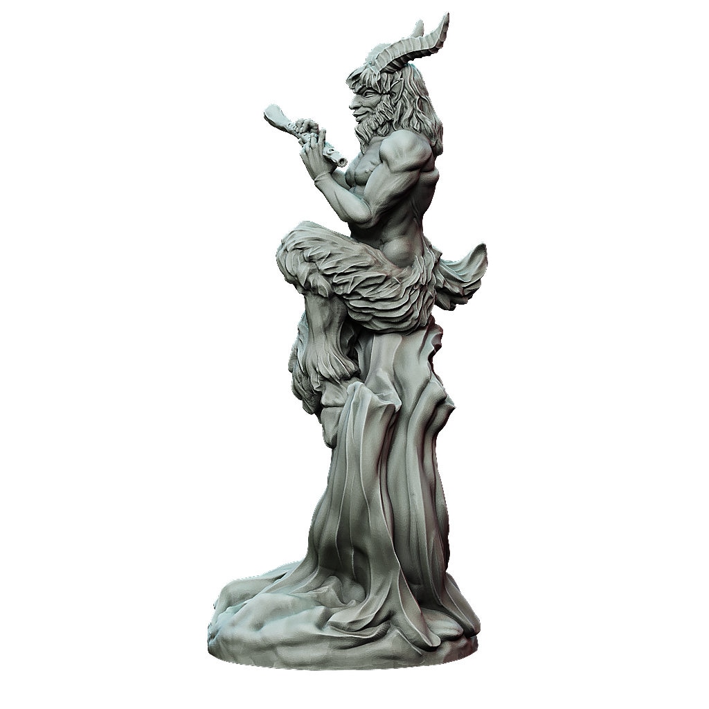 Satyr Miniature for Dungeons and Dragons Pathfinder - Etsy