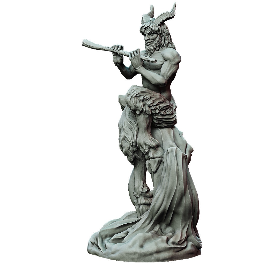 Satyr Miniature for Dungeons and Dragons Pathfinder - Etsy