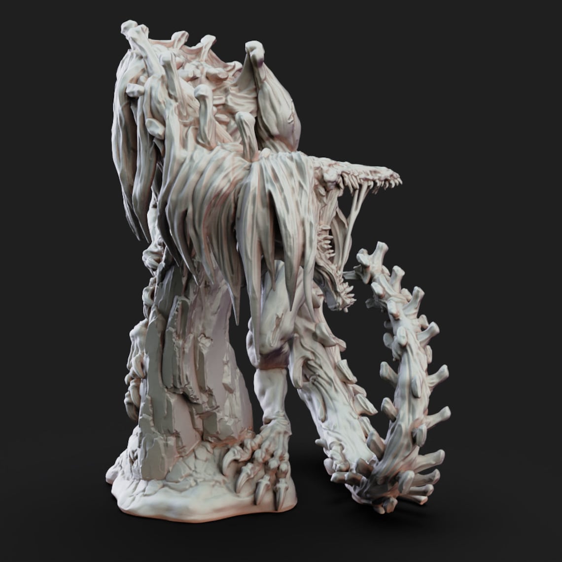 SCP-682 hard-to-destroy Reptile Model for Dungeons | Etsy