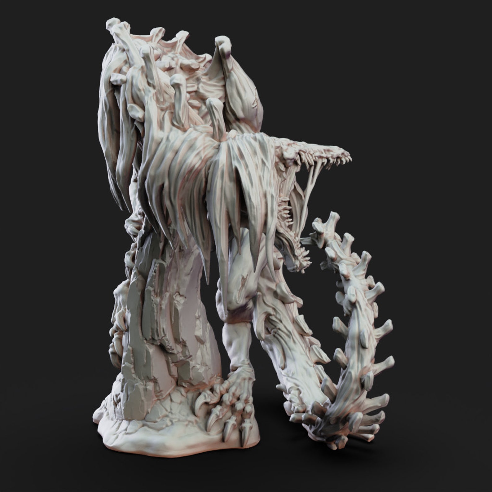 SCP-682 "hard-to-destroy Reptile" Model for Dungeons and Dragons - Etsy