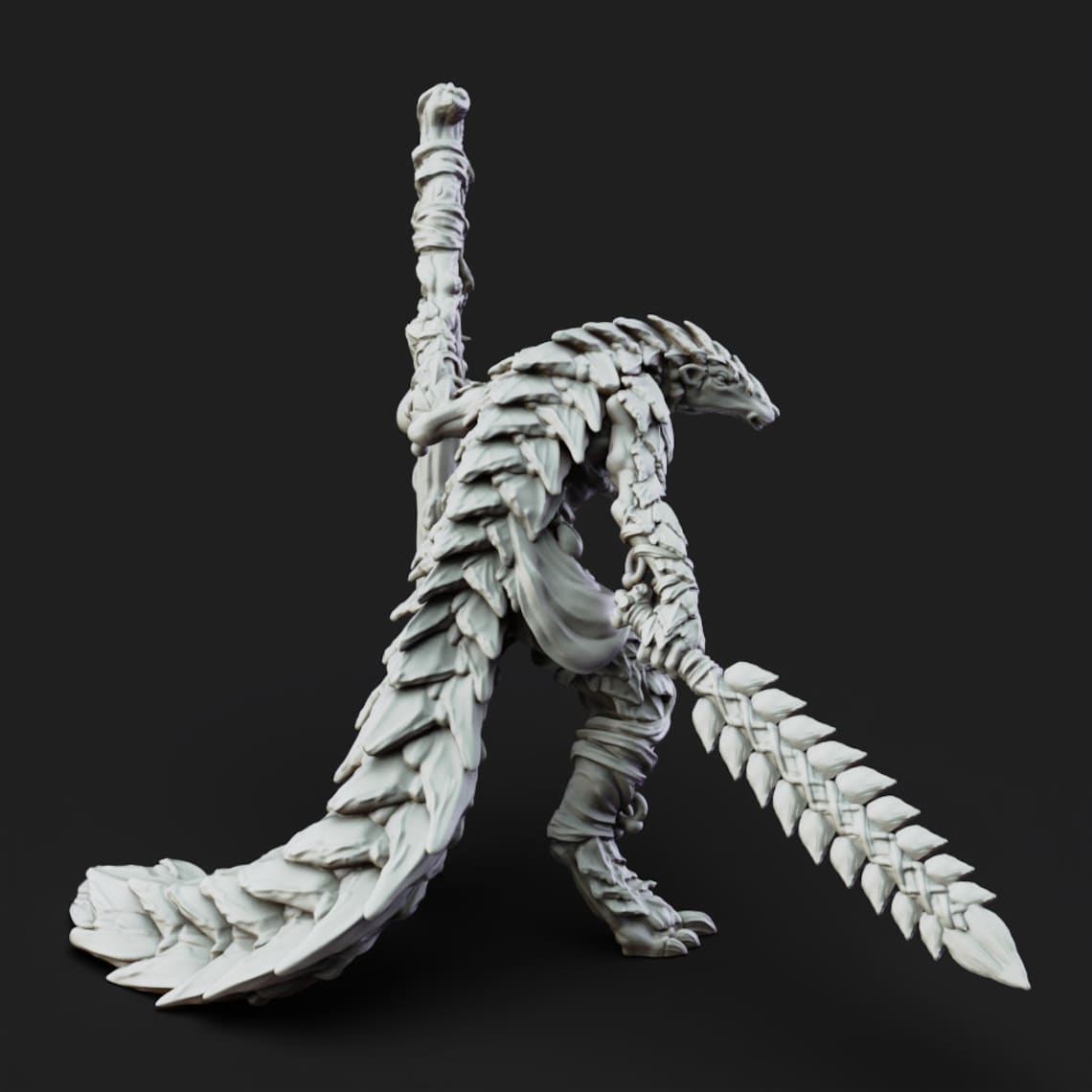 Pangolin Shas'o Miniature for Dungeons and Dragons - Etsy