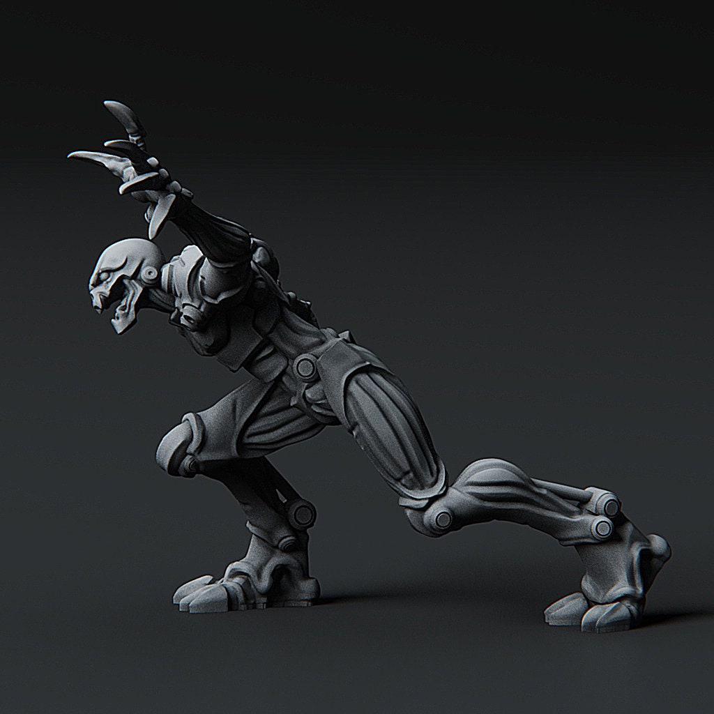 Warforged Assassin Miniature for Dungeons and Dragons | Etsy