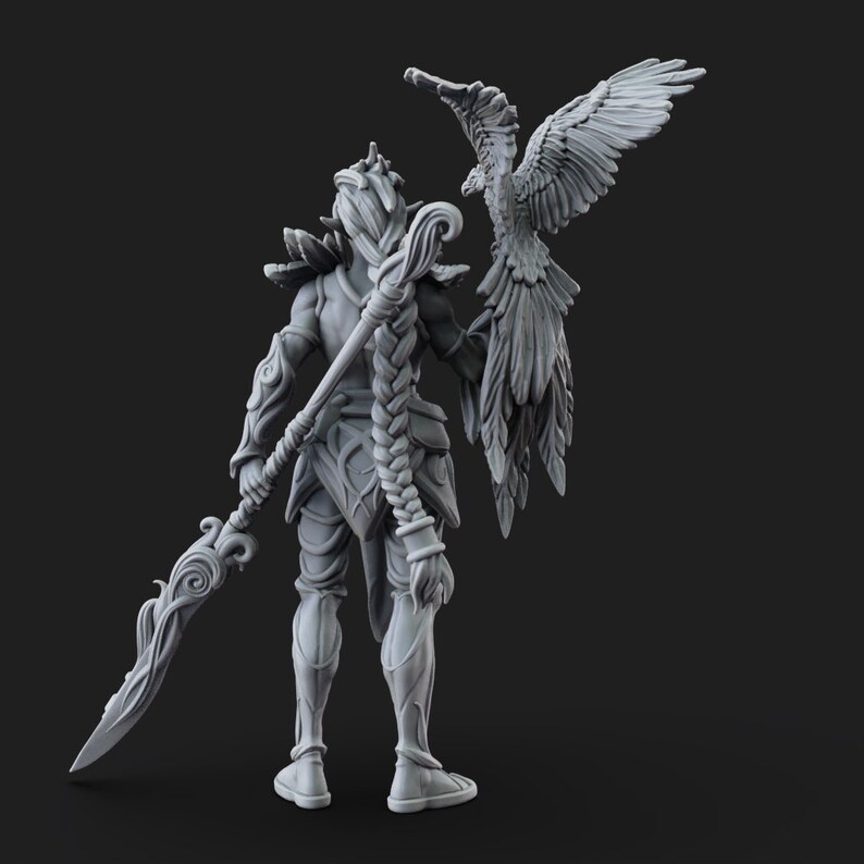 Summer Eladrin Miniature for Dungeons and Dragons - Etsy