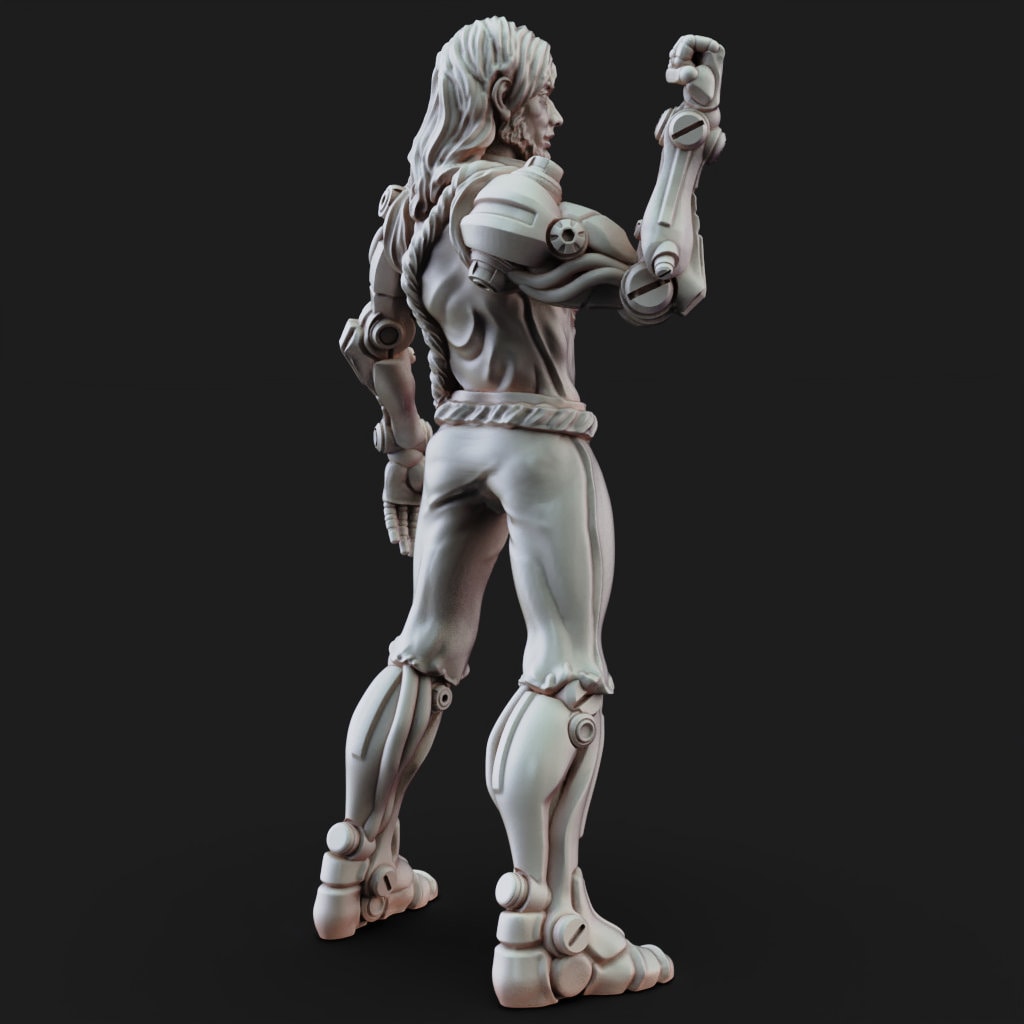 SCP-073 "cain" Model for Dungeons and Dragons - Etsy