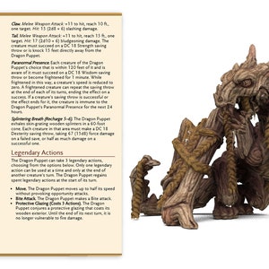 Dragon Puppet for Dungeons and Dragons | Pathfinder - Etsy