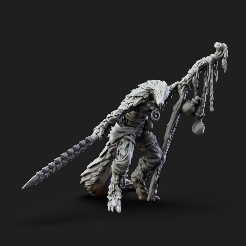 Pangolin Shas'o Miniature for Dungeons and Dragons - Etsy