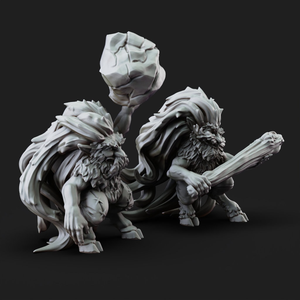 Korred Miniatures for Dungeons and Dragons - Etsy