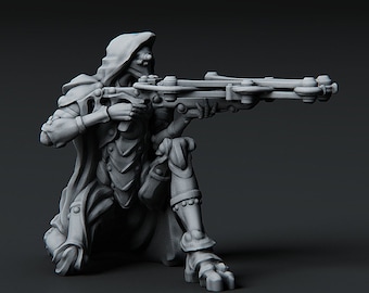 Warforged Assassin Miniature for Dungeons and Dragons | Etsy