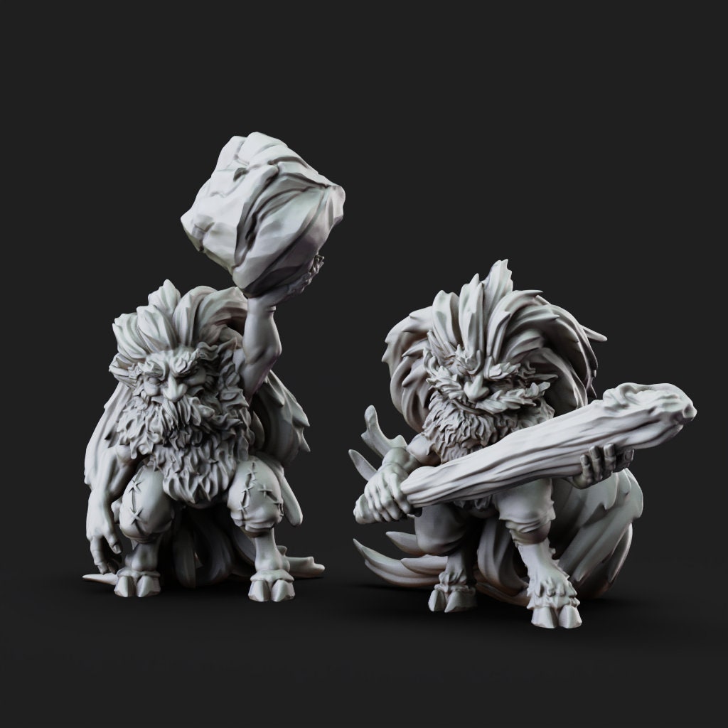 Korred Miniatures for Dungeons and Dragons - Etsy