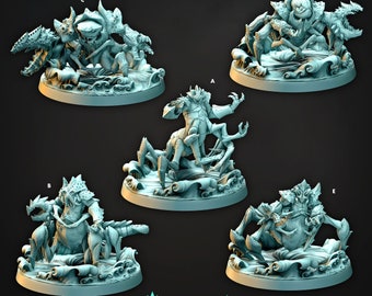 Masse Nolwe Mansol Book Seller 28mm Miniatures for Tabletop Gaming dnd ...