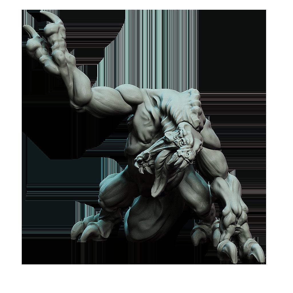 Abomination Beast Miniature for Dungeons and Dragons | Etsy